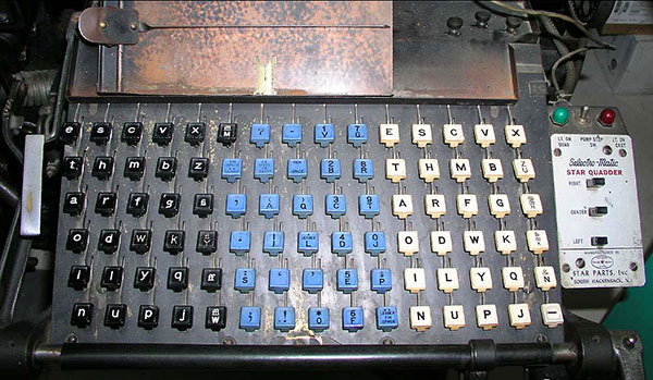 Cassie Langmann Portfolio: The Linotype Machine | 1886 AD