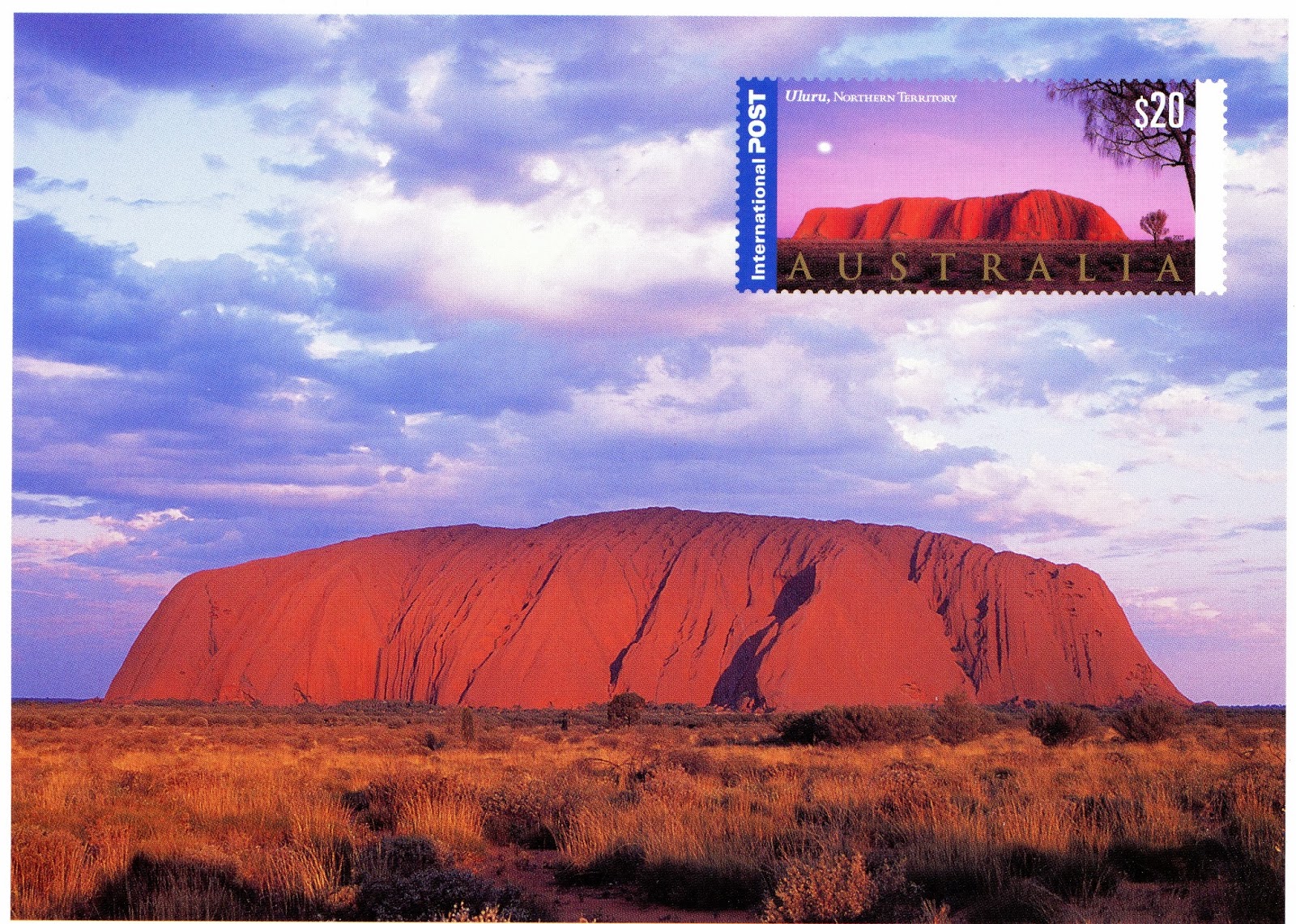 The World in my Mailbox (actually 2 Mailboxes): Uluru (Ayers Rock ...