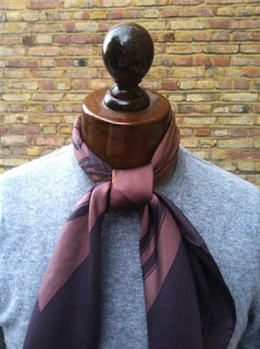 How to wear a silk scarf – Permanent Style