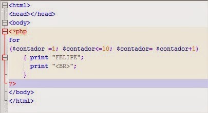 ejemplos de lenguaje html: ejemplos PHP
