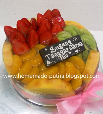 [Repeat Order] Chocolate Charlotte Pudding & Tumpeng Tiwul From Mba Tya ...