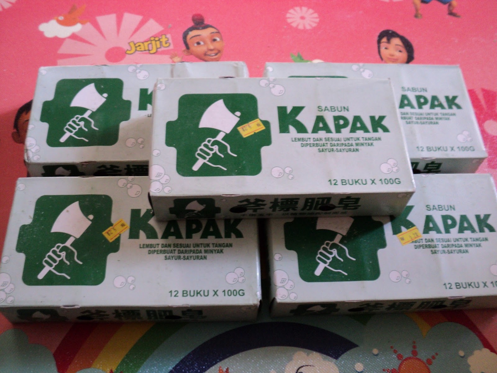 KOLEKSI PAK MAT TAHIR BARANGAN OLD SKOOL: 'Sabun Kapak'