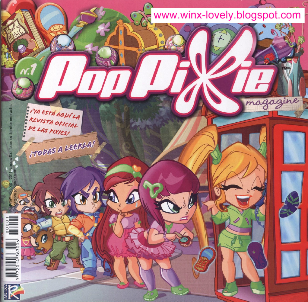 ¡Revista PopPixie nº1 ya a la venta en España! - Winx Club All