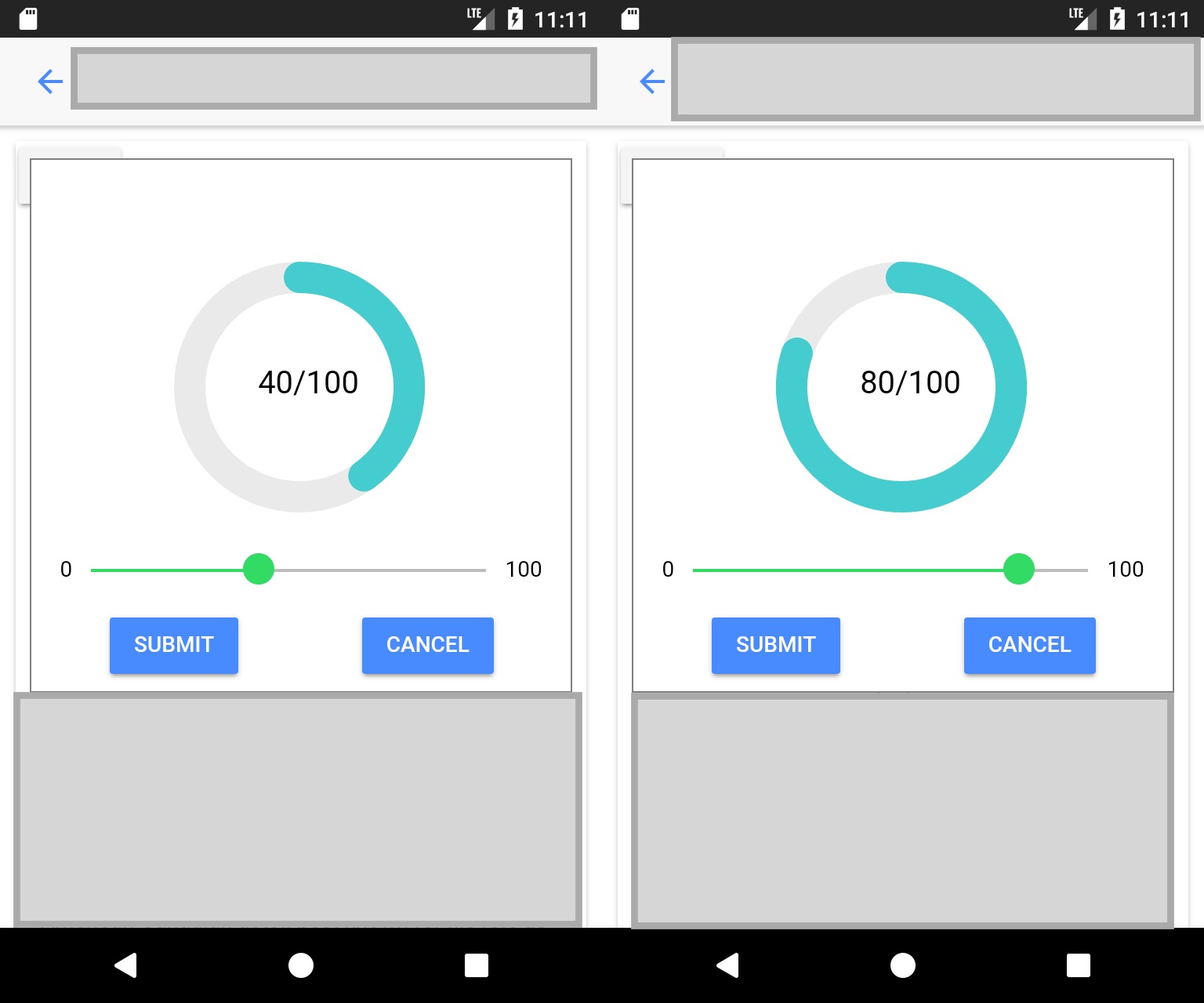 Ionic round progressbar | All In One Experts