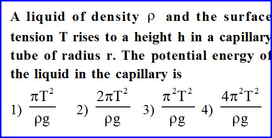 Surface Tension Problems with Solutions Three | IIT JEE and NEET Physics