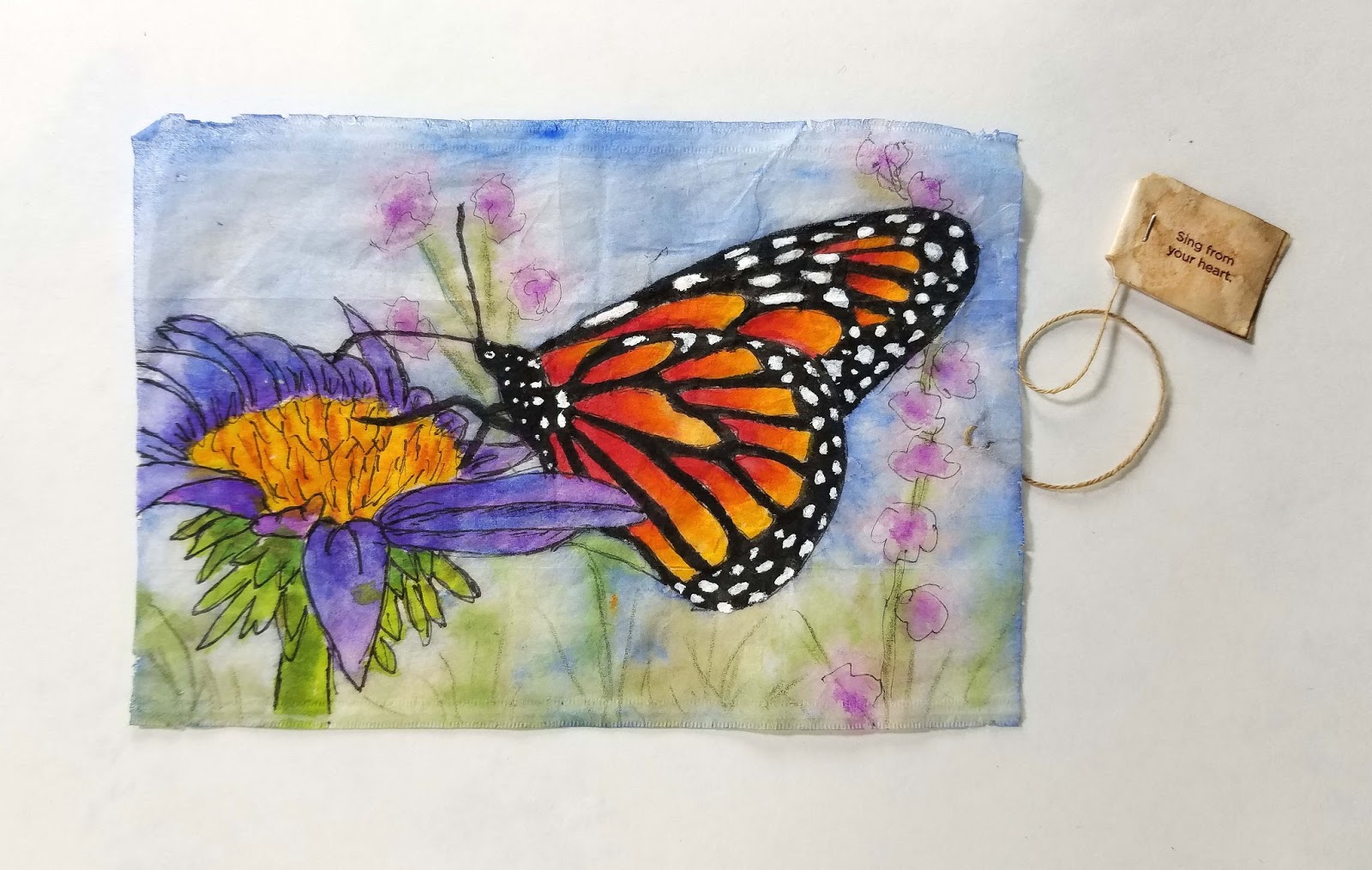 Linda Marcille, Fine Art ~ Crow House Studio: Monarch Butterflies on ...
