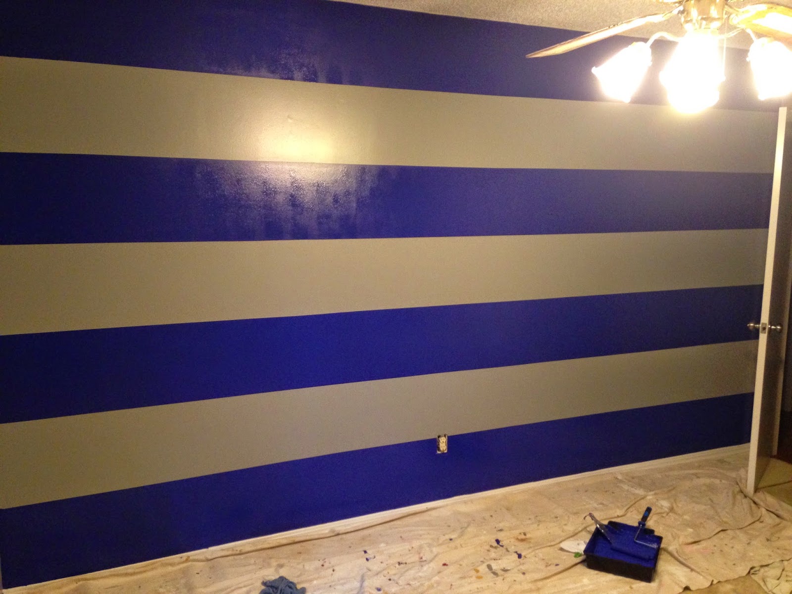 Let It Be Glory: How to Paint Stripes on a Wall