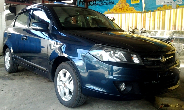 Proton PSB Kota Kinabalu (wan sue): PROTON SAGA FLX 1.3 EXECUTIVE BLUE ROCK