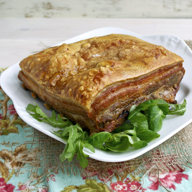 Adora's Box: CHINESE STYLE ROAST BELLY OF PORK (CHINESE LECHON)