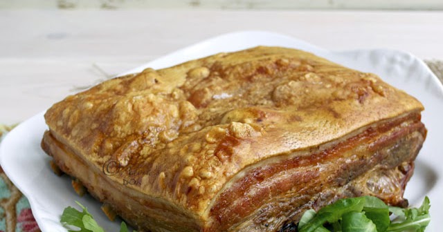 Adora's Box: CHINESE STYLE ROAST BELLY OF PORK (CHINESE LECHON)