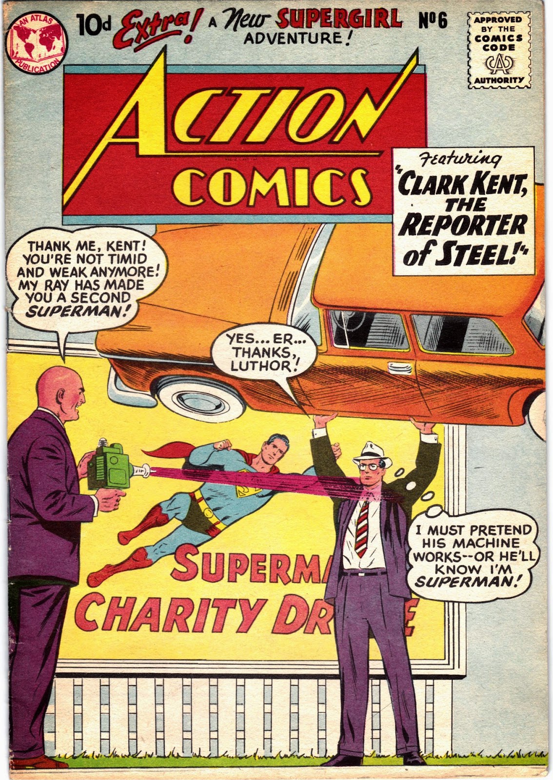 South African Comic Books: Atlas Publications Action Comics 6