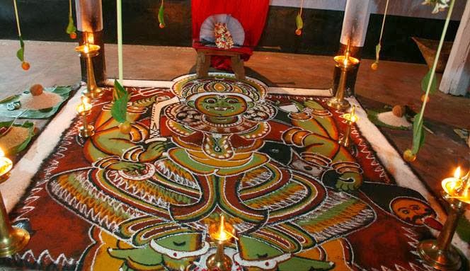 Mullutharadevi temple : October 2013