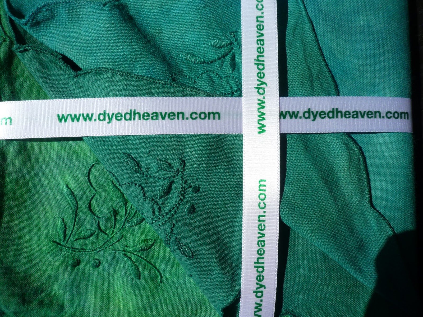 Dyed and Gone to Heaven: Vintage Linens