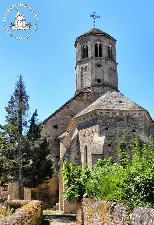 LA FRANCE MEDIEVALE: SAINT-ALBAIN (71) - Eglise Saint-Albain (XIIIe siècle)