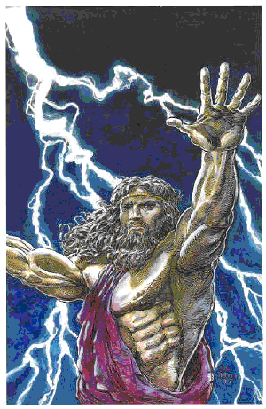 Camp S.O. Cool: Zeus Sends Rain Storm to Stop Proceedings of Myth Court