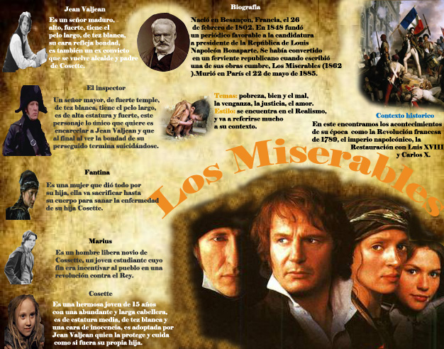 LETRAS Y MAS LETRAS: Obra: Los Miserables