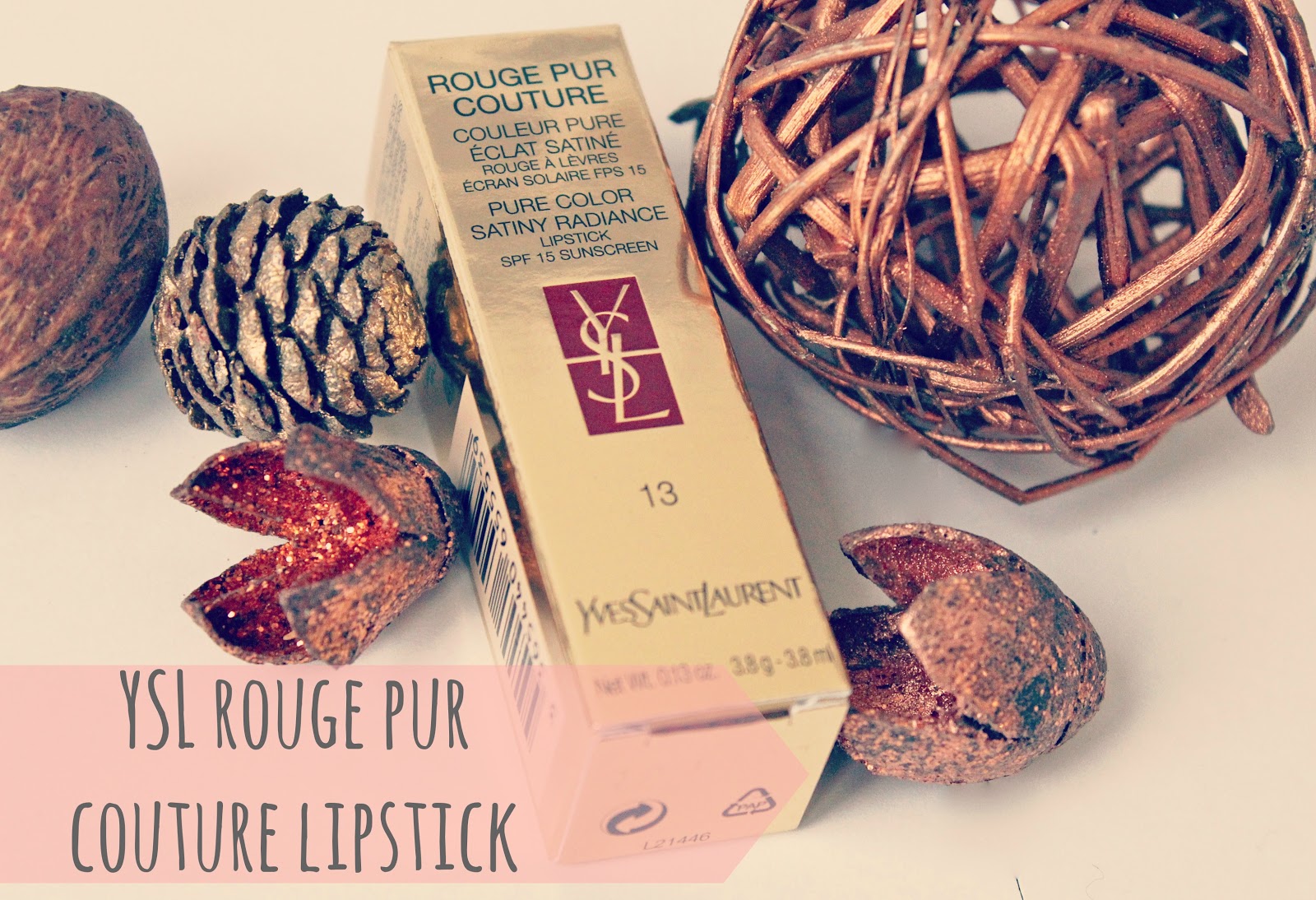 YSL Rouge Pur Couture Lipstick | Le Orange | Couture Girl