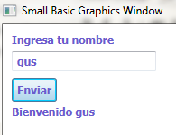 CodigoGX: Codigos de programación: Capítulo 38: Small Basic. Eventos