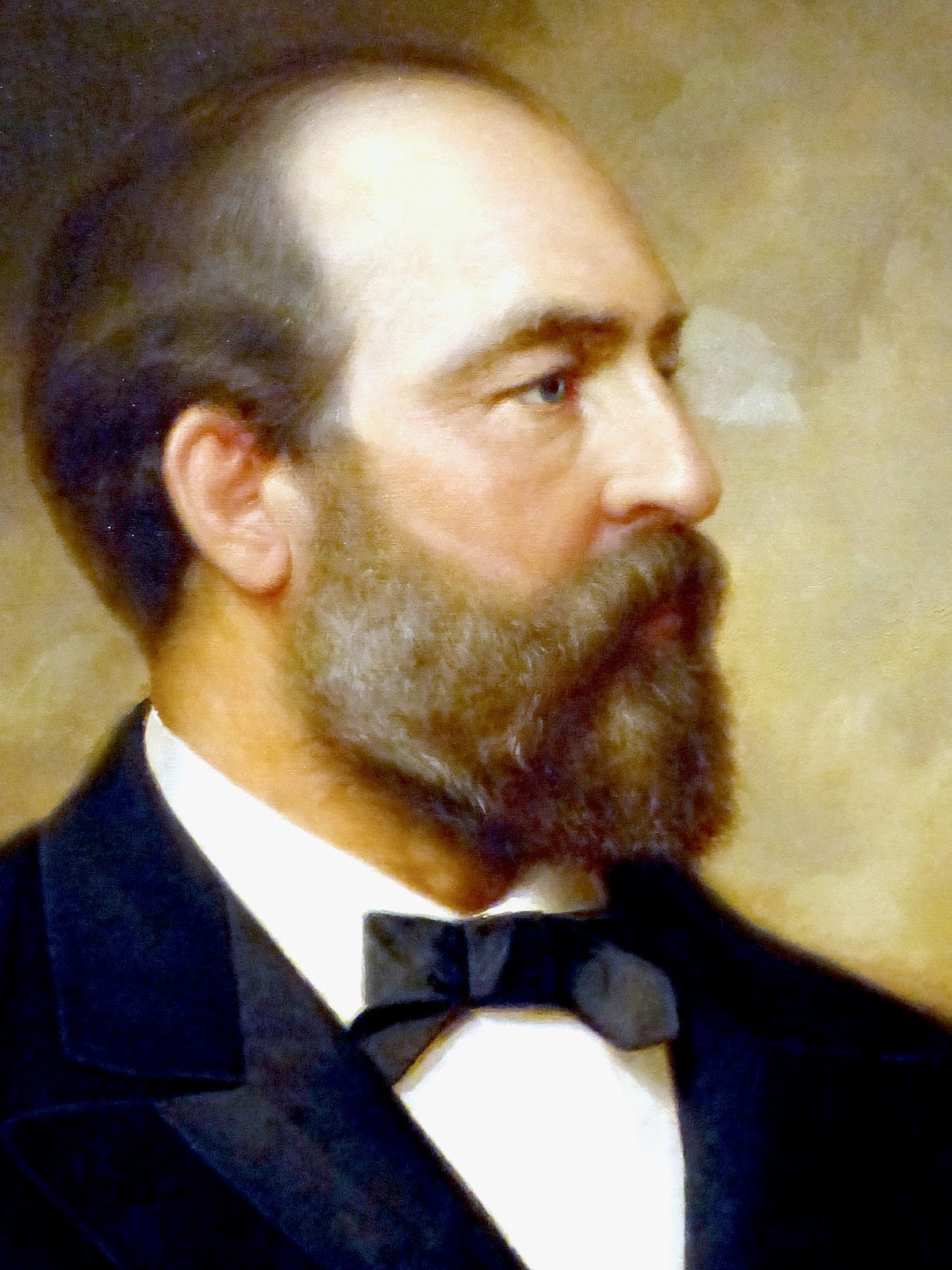 The Portrait Gallery: James A. Garfield