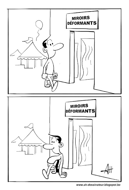 AH dessinateur: Miroirs déformants