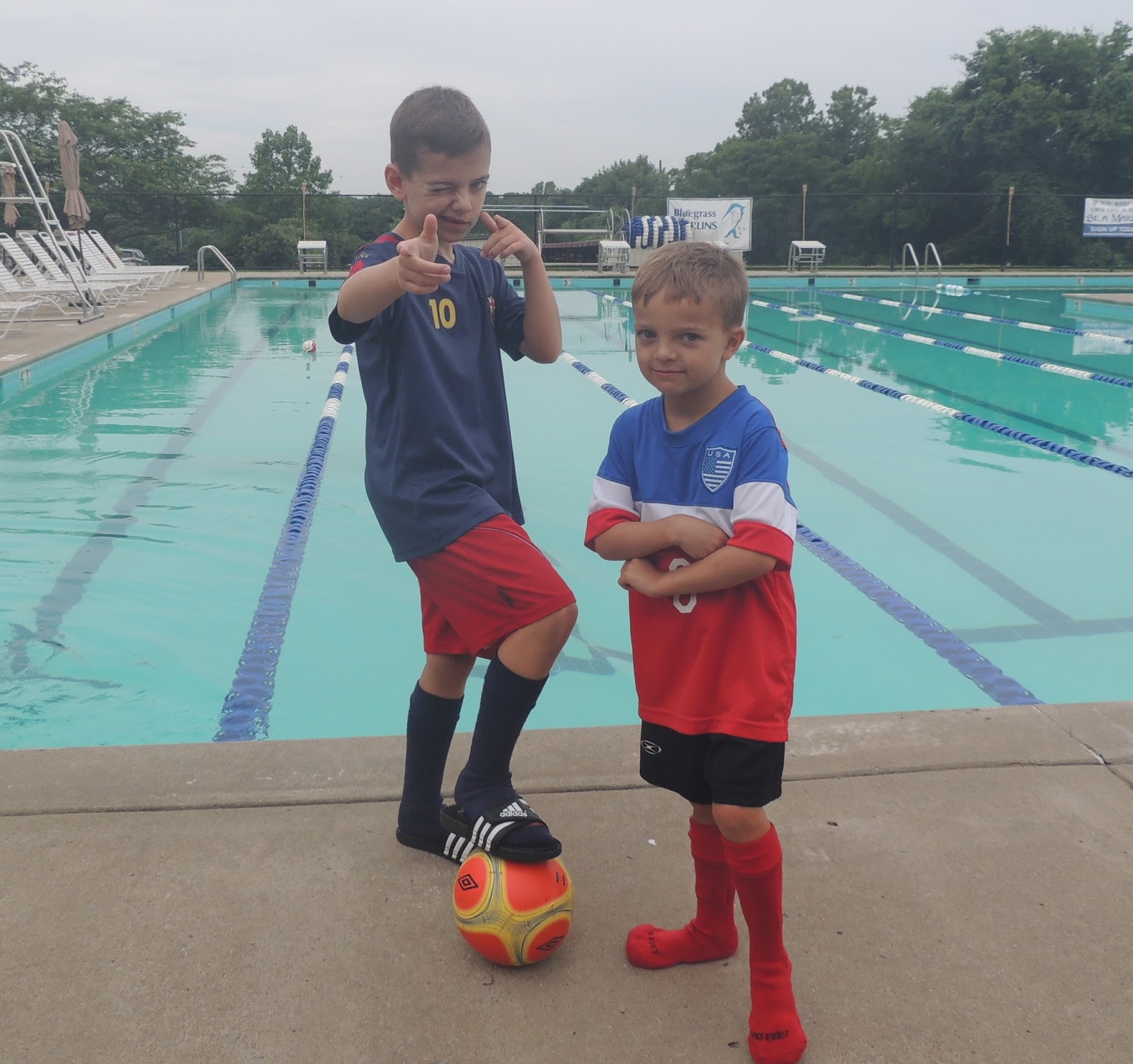 The Hitchcock Family: Fun Friday Swim Practices