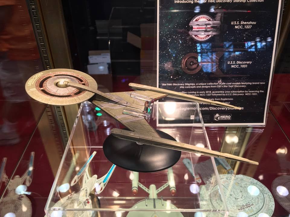 The Trek Collective: New Eaglemoss starship models on display at New ...
