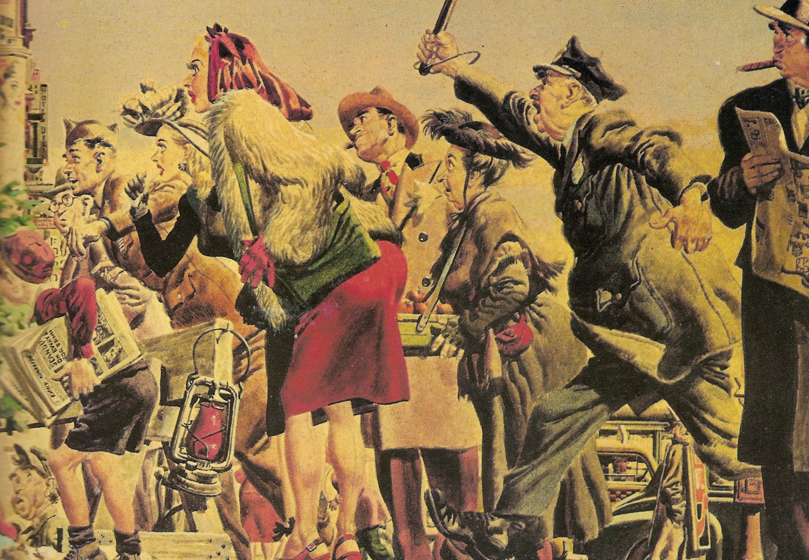 Art Contrarian: Albert Dorne: Crowd-Scene Illustrator