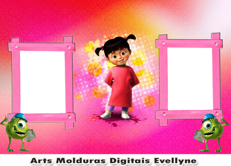 Arts Molduras Digitais Evellyne: Monstro S.A
