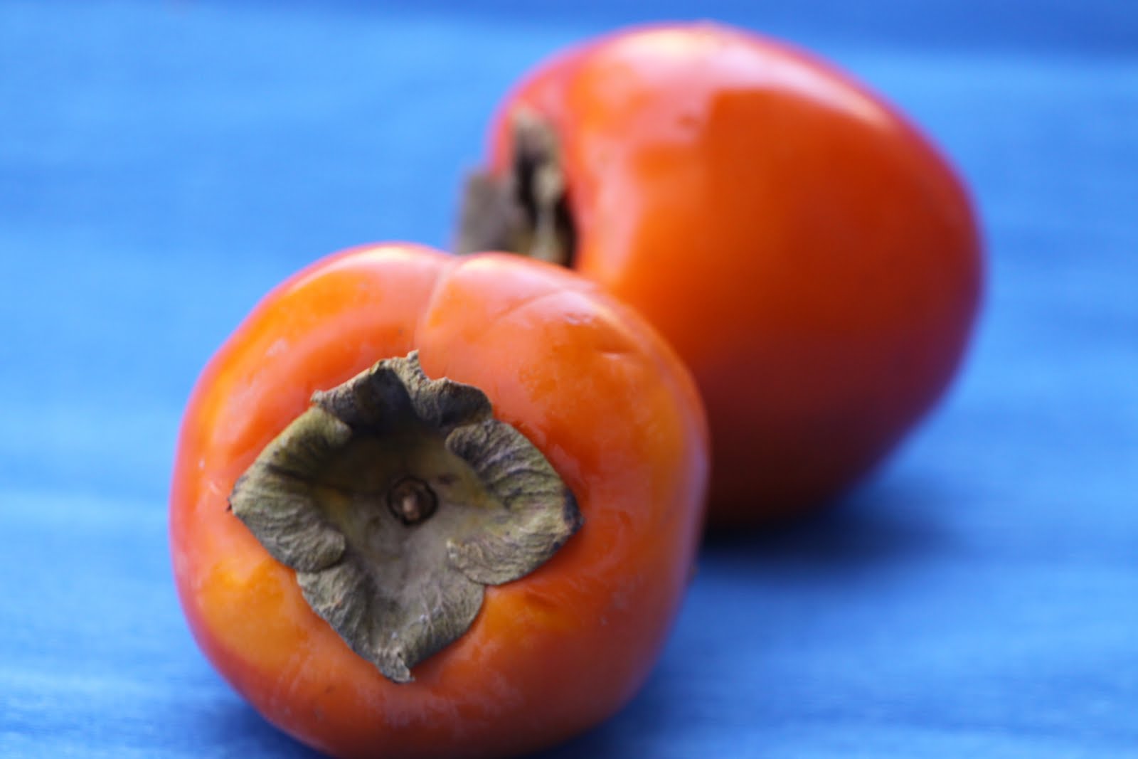 Pots and Frills: Fresh Persimmon Dessert--Light, Easy, and Healthy