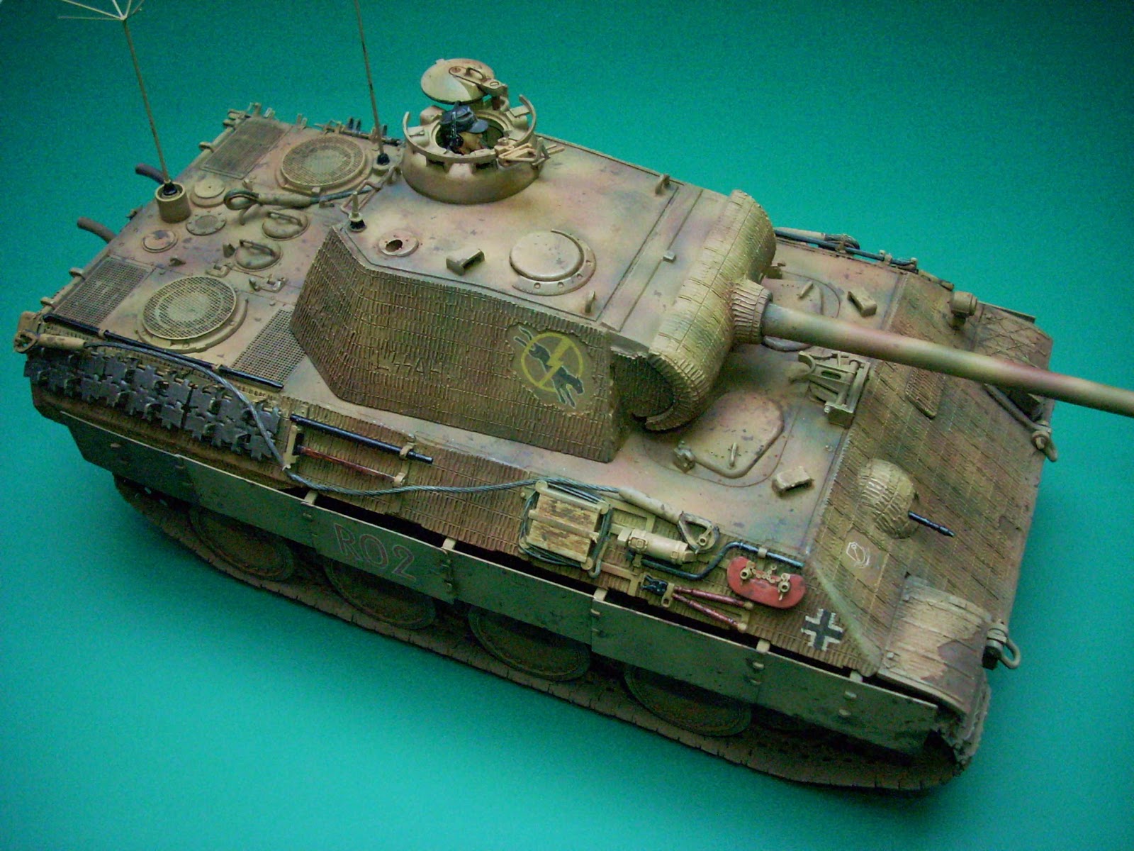 Dave's Tank Workshop : Panther Ausf A (Bf) LSSAH France 1944