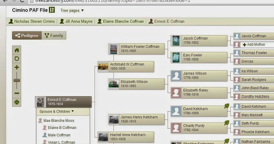 AncestorPuzzles.com: Building Your Family Tree, Part 1