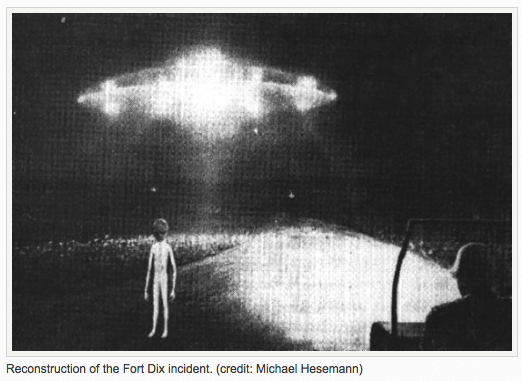 unsealed alien files: Fort Dix-McGuire AFB Case.