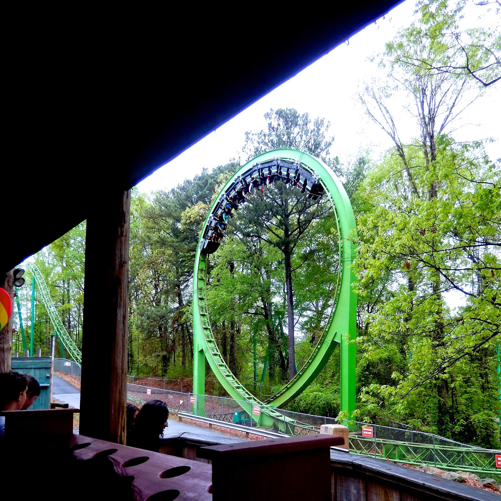 Thrillography: Springtime at Six Flags Over Georgia, The Great Smoky ...