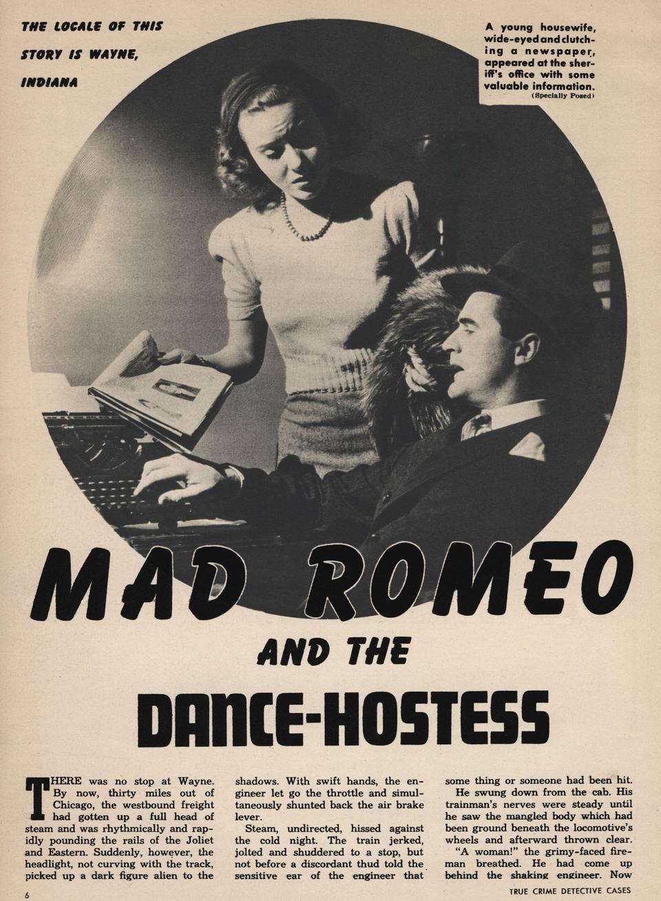 Two-Fisted Tales of True-Life Weird Romance!: Mad Romeo and the Dance ...