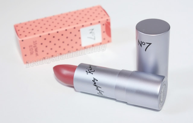 REVIEW - Poppy King for No.7 'Allure' Lipstick | Beauty's Bad Habit