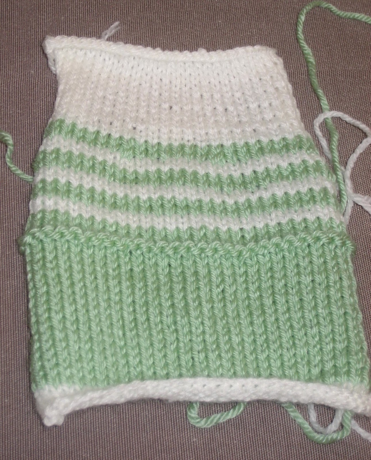 Nanna with a purpose: Knitting Teddies in One Piece