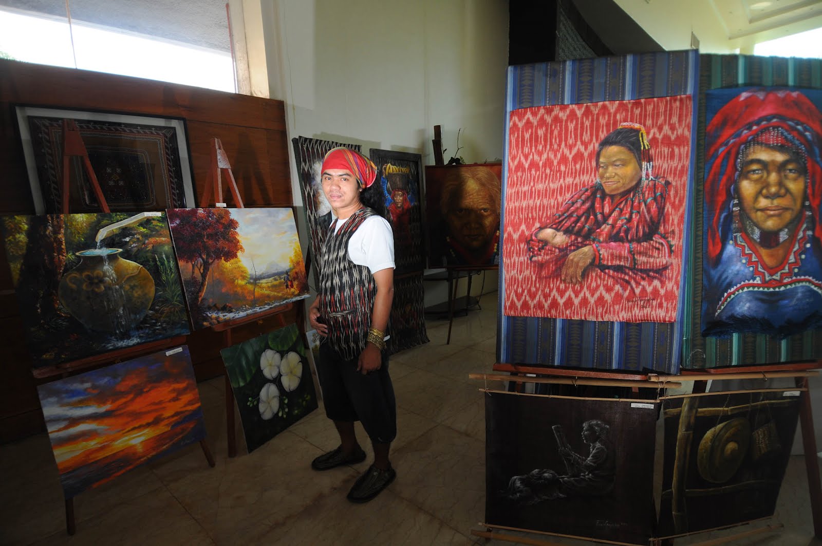 Sarangani Today: Original Sarangani art at Kadayawan Festival