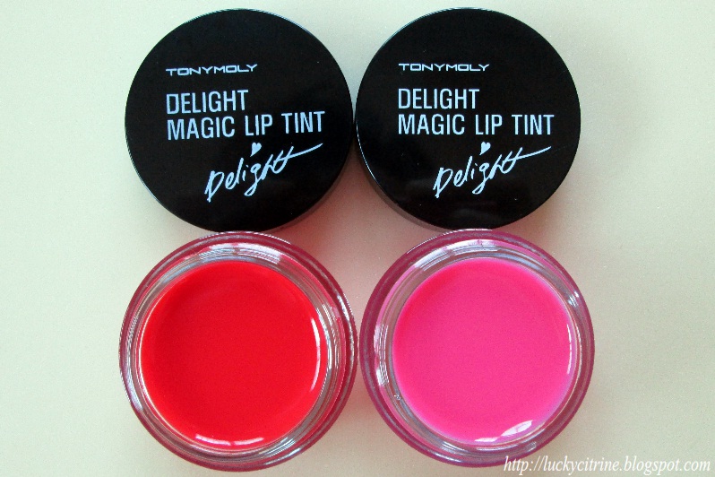 Lucky Citrine: Tony Moly Delight Magic Lip Tint (Review + Swatches)