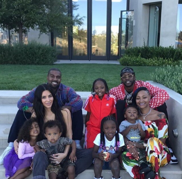See This Beautiful Photos Of Kanye West and Kim K With Family ...