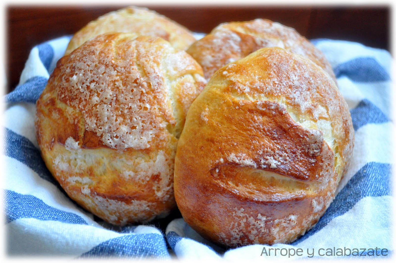 Arrope y calabazate: Brioche