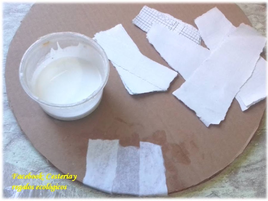 Manualidades reciclando cartón. Hermoso espejo fácil de decorar ...