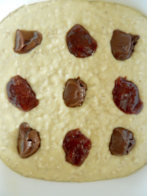 Yellow Cake Strawberry Hazelnut Baked Oatmeal + Rigoni di Asiago ...