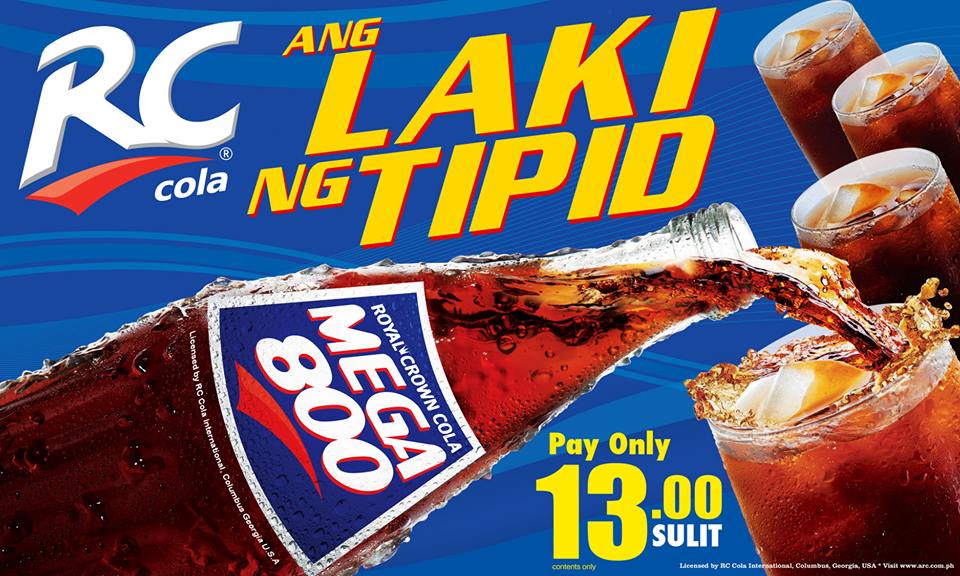 Manila Shopper: RC Cola, an American Icon suited for the Filipino Taste