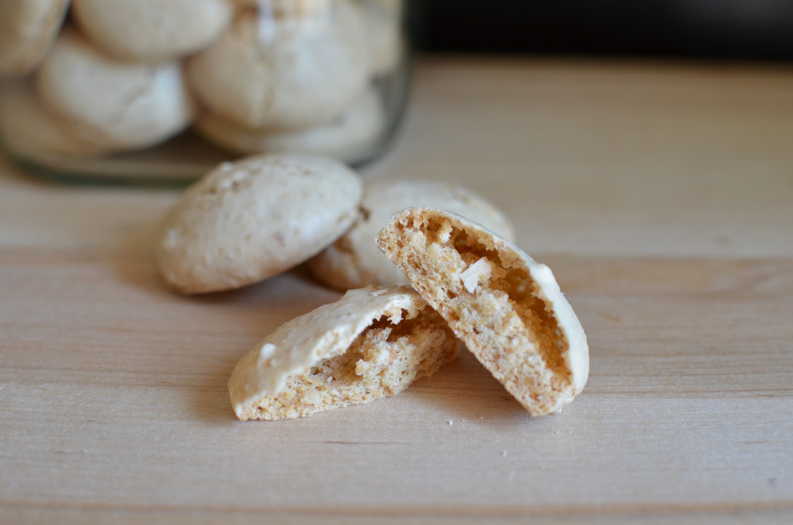Playing with Flour: Amaretti and ice cream parfait