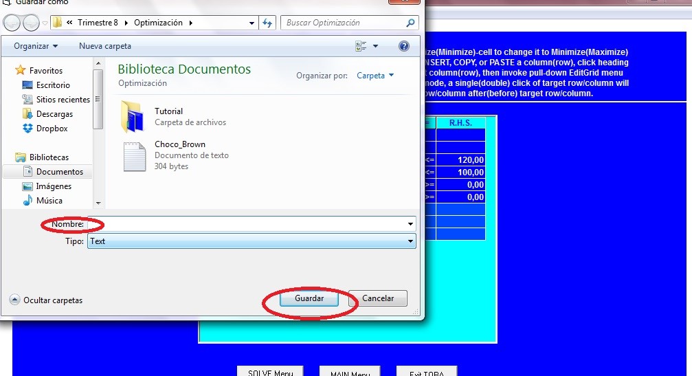 SIMULACIÓN: Como utilizar el Software TORA