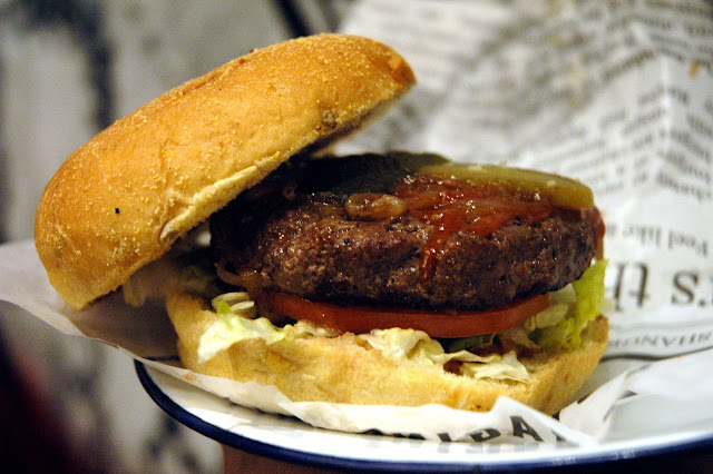 DUDE FOR FOOD: Raging Bull Burgers: Seriously Badass Burgers Fresh From ...