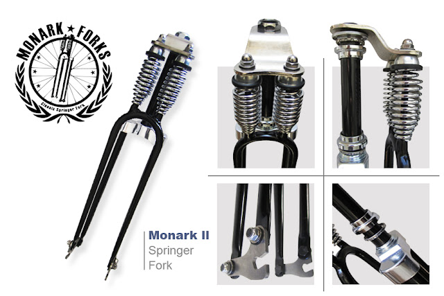 Monark Style Dual Springer Forks: Forks