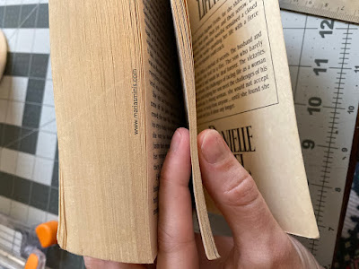 How To Make Miniature Antique Books and Free Printable