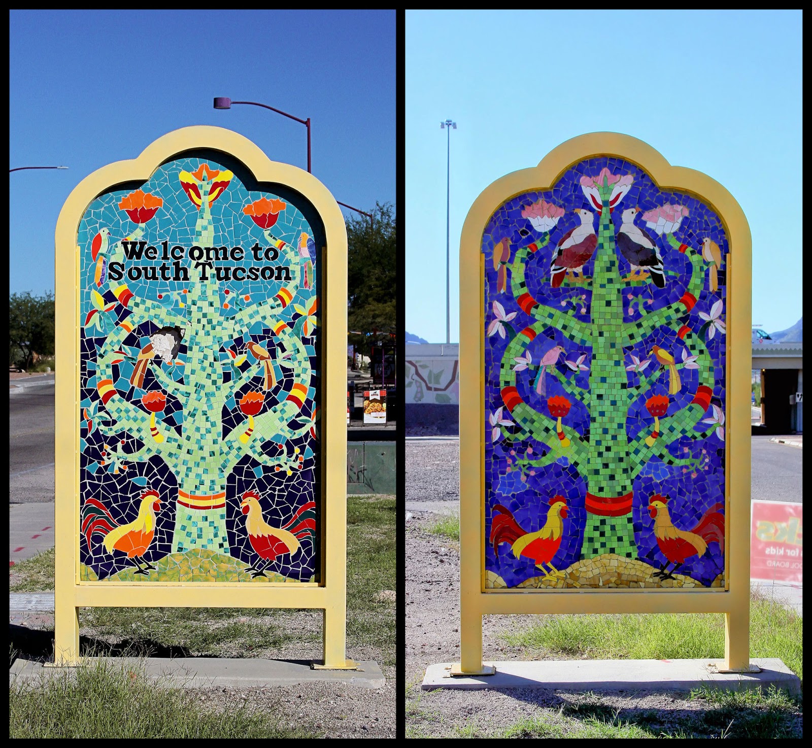 The Tucson Murals Project: Welcome to South Tucson (on W. 29th St.)