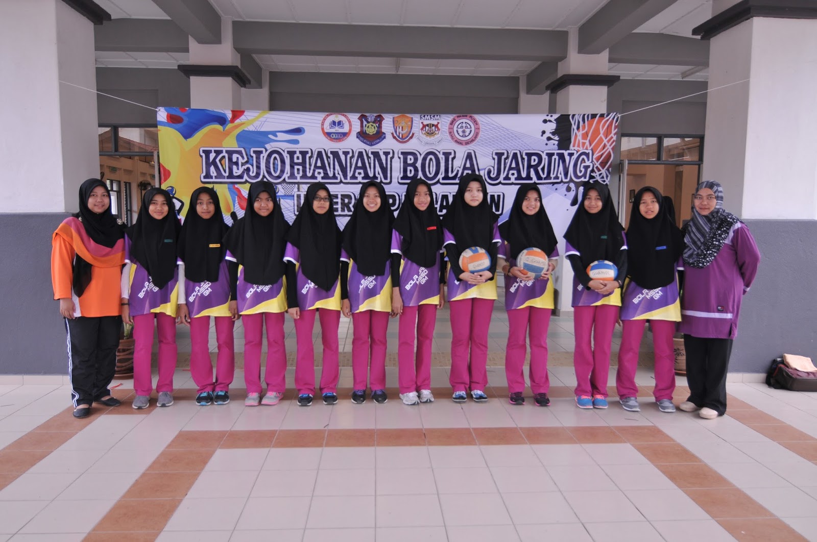 SEKOLAH MENENGAH SAINS JELI: KEJOHANAN BOLA JARING INTER SBP KELANTAN 2016